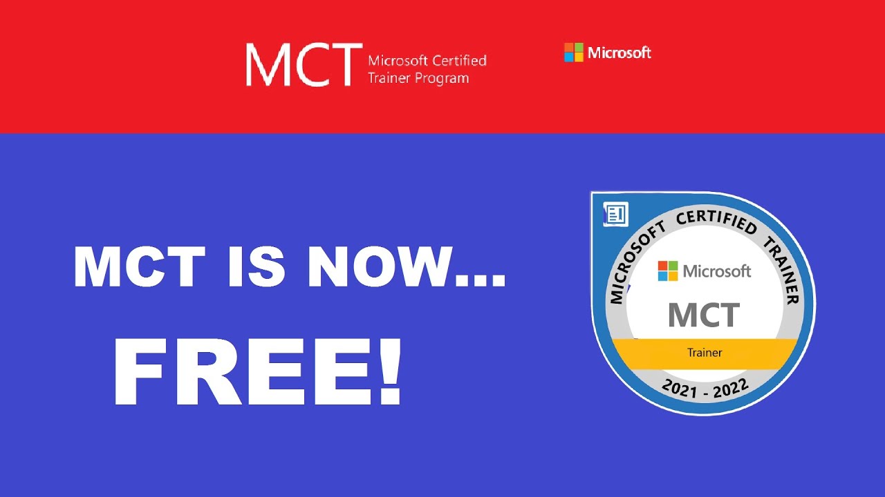 How to renew MCT for Free - YouTube