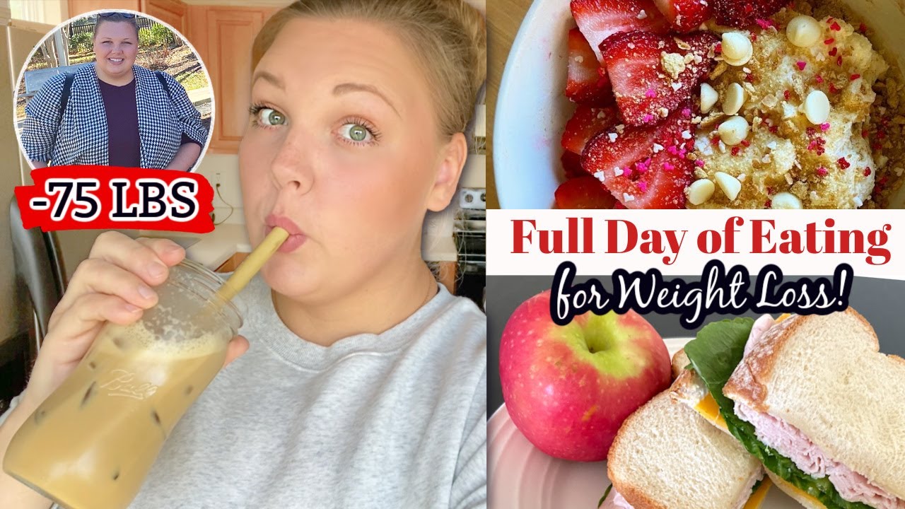 75LBS LOST! REALISTIC Mom Full Day of Eating for WEIGHT LOSS | WW BLUE ...