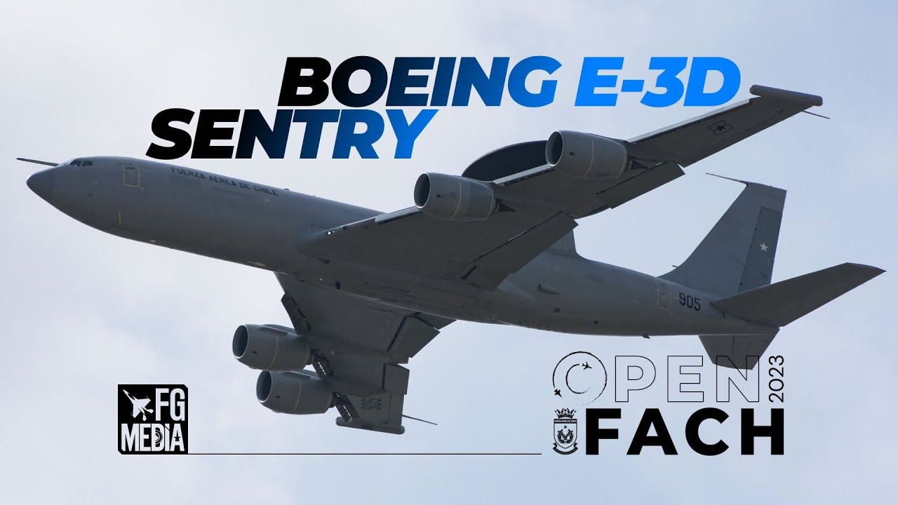 OPEN FACH 2023: BOEING E-3D SENTRY (FACH905) - YouTube