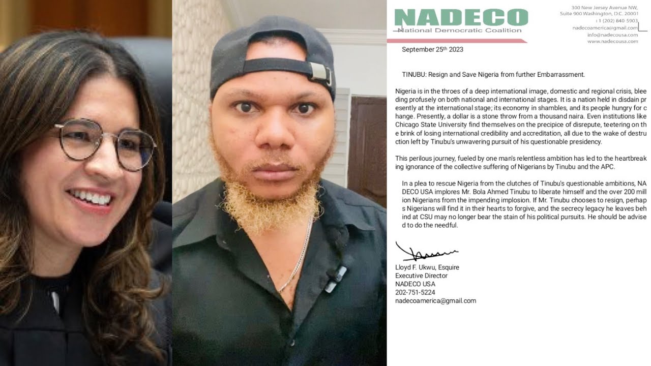 NADECO writes to Tinubu to resign as President - YouTube