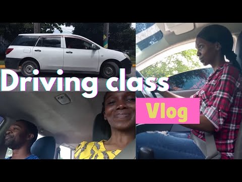 A day in my life| DRIVING SCHOOL (The road to getting my Jamaican ...