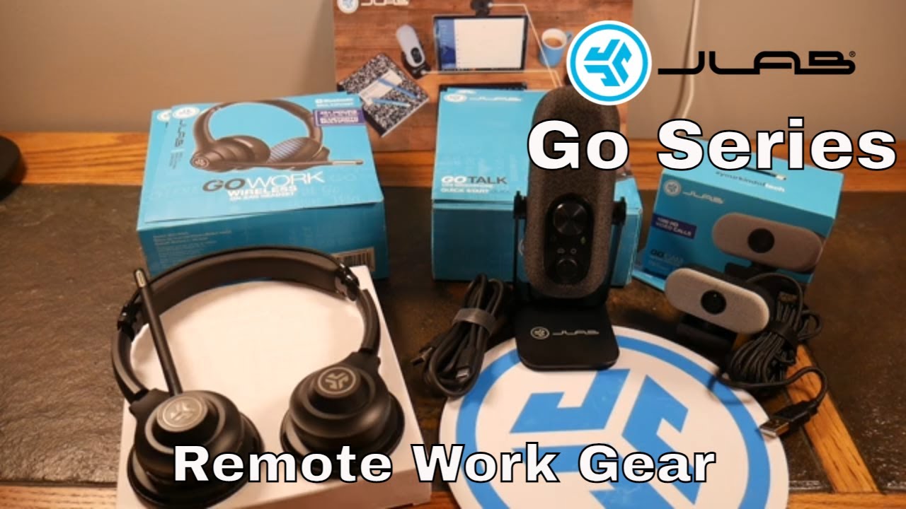 JLab Work Remote Or Anywhere Gear:Media Edition - YouTube