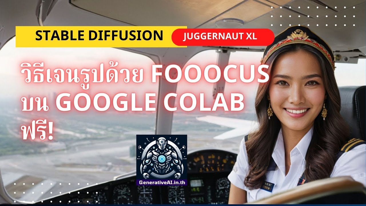 วิธีเจนรูป AI รูปด้วย Fooocus บน Google Colab ฟรี! ใช้ Stable Diffusion ...
