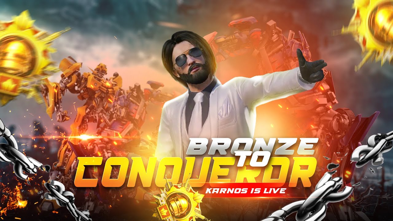 ROAD TO 3rd CONQUEROR KARNOS IS LIVE PUBG MOBILE - YouTube
