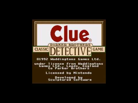 Clue (SNES) - BGM 01: Title Theme - The Mysterious Death of Mister Boddy