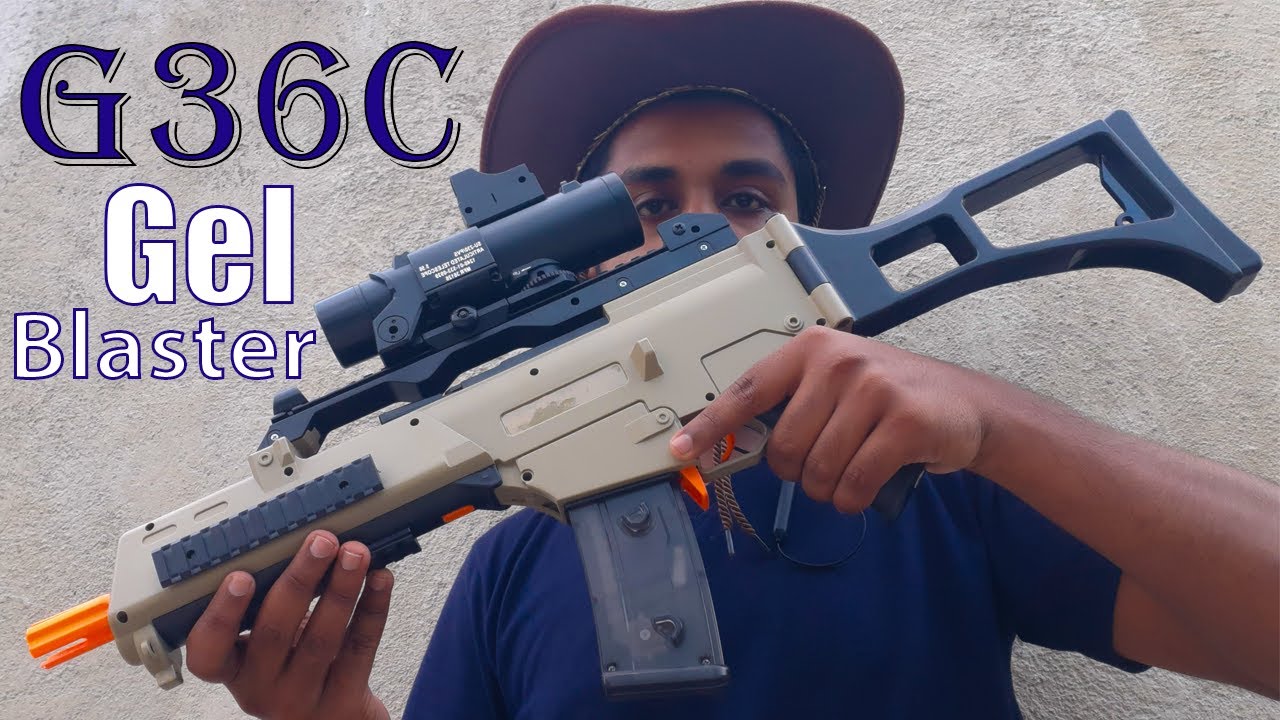 G36C Gel Blaster Review | Captain Guard - YouTube