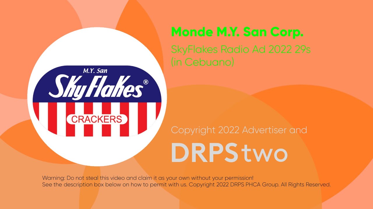 SkyFlakes Radio Ad 2022 29s (in Cebuano) - YouTube