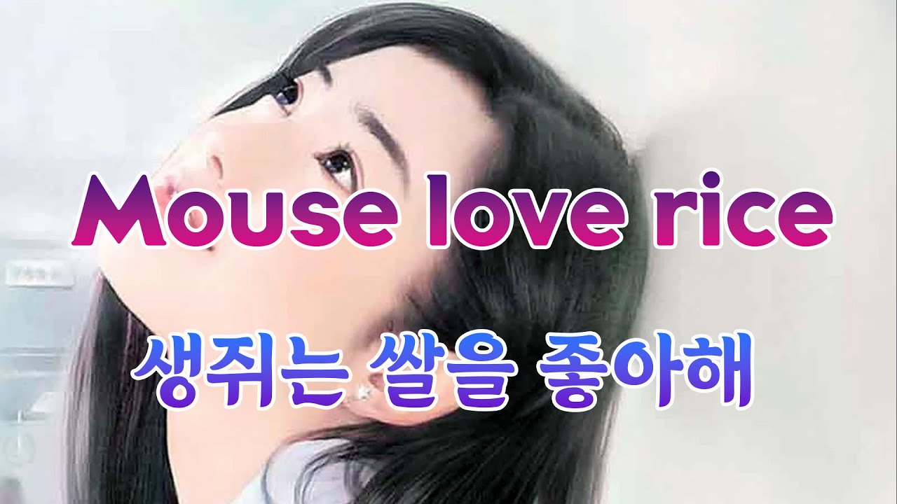 Mouse love rice(老鼠愛大米의 영문 커버) - YouTube