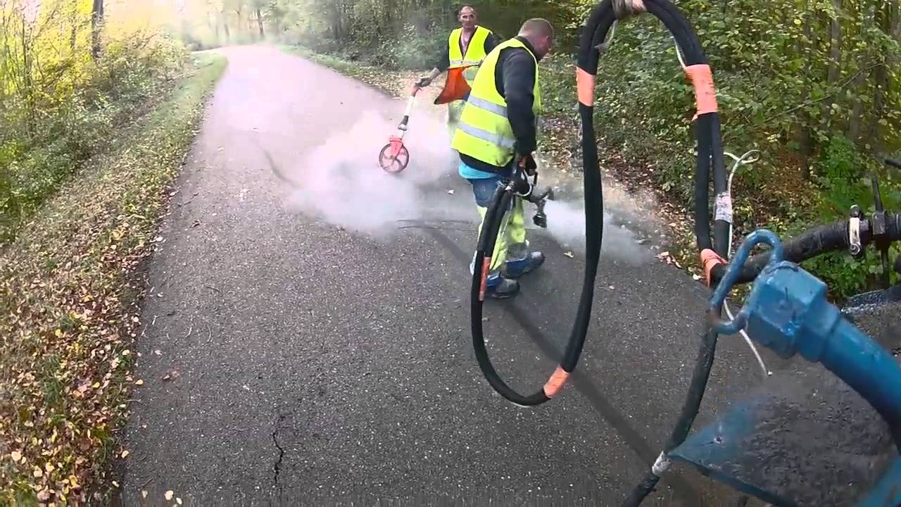 SBTP Pontage Fissures Processus video - YouTube