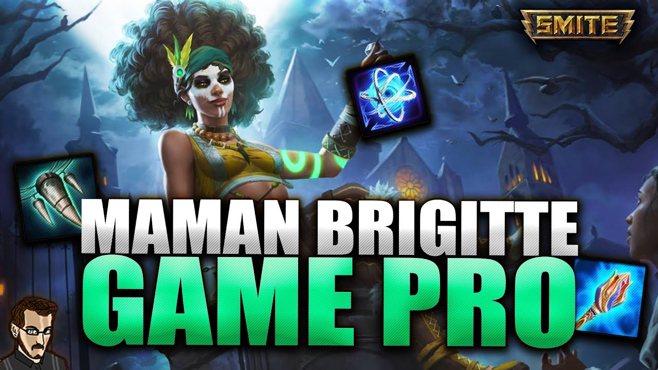 MAMAN BRIGITTE MID LE BURST EST FOU !!! GAME PRO RANKED TOP ELO (SMITE FR) - YouTube