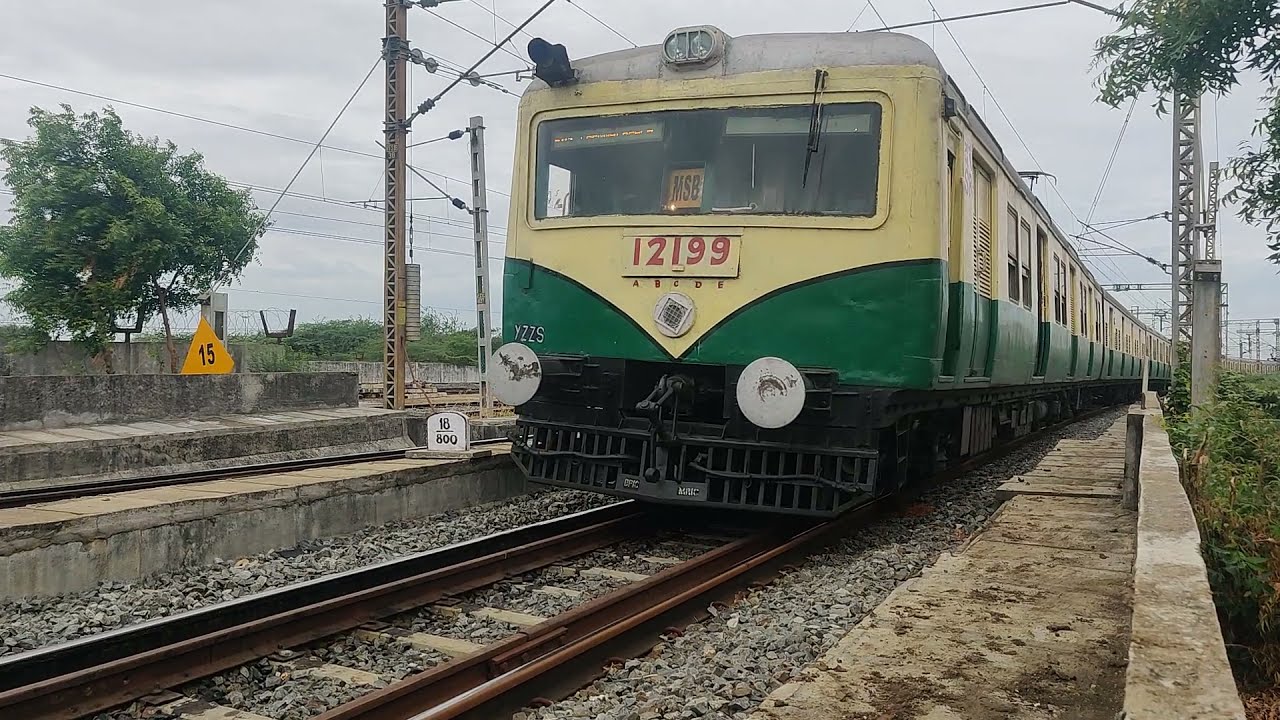 Chennai Suburban train... Indian Railways #trainvideos #indianrailways ...