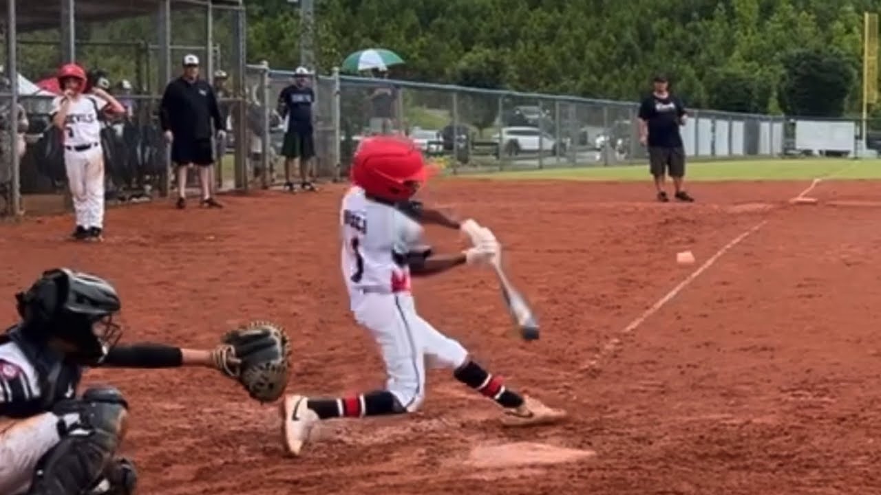 Landon Hill’s 12U DHYS Blue Devils NUKE DOUBLE against Oregon Park ...