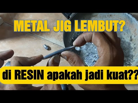 KUALITAS TIMAH METAL JIG DAN REVIEW RESIN COAT METAL JIG - YouTube