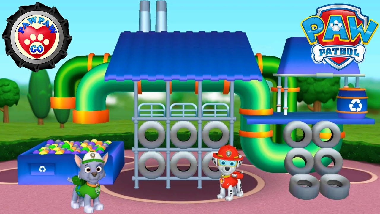 PAW Patrol On a Roll Pups Save Adventure Bay! Super Tracker Mission ...