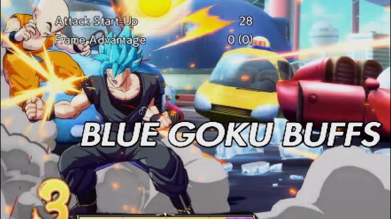 All the Blue Goku Buffs - YouTube