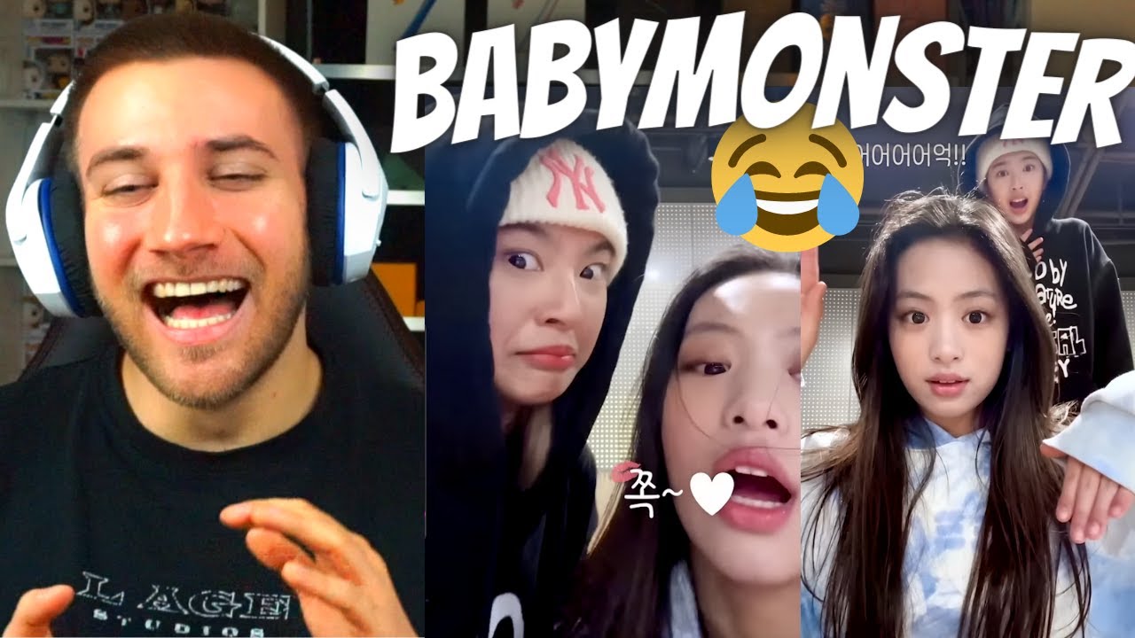 I CANT 😂 BABYMONSTER - AHYEONㅣCharacter Playlist - REACTION - YouTube