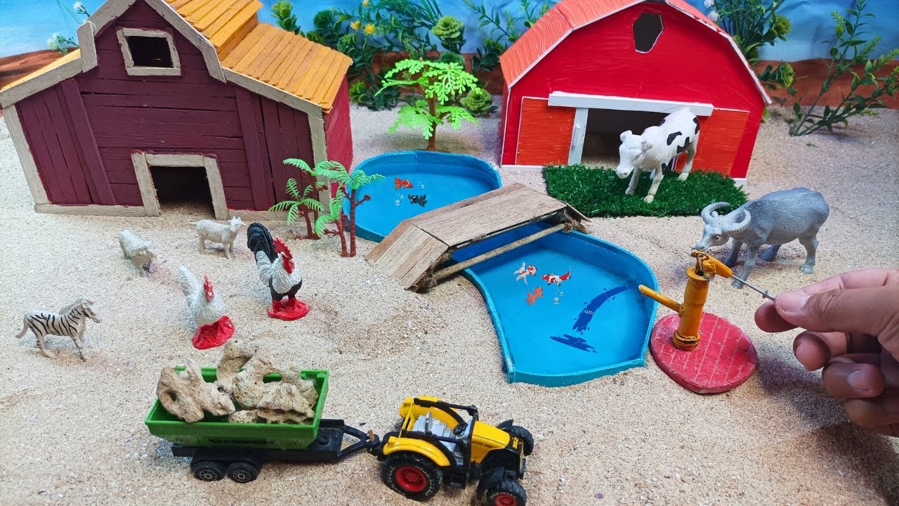 Top the most Creative Build Miniature Farm Barn for Chicken, sheep ...