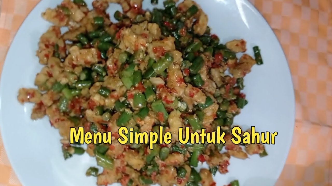 COCOK UNTUK MENU SAHUR SIMPLE - YouTube