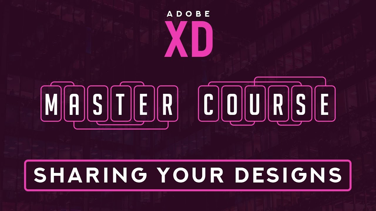 14. Sharing your Project/Designs in Adobe XD! - YouTube