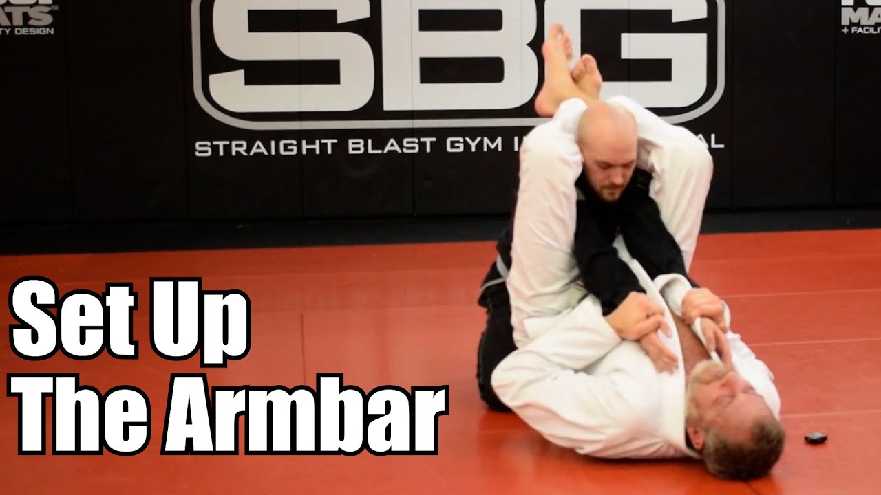 How To Set Up The Armbar Without Failure - YouTube