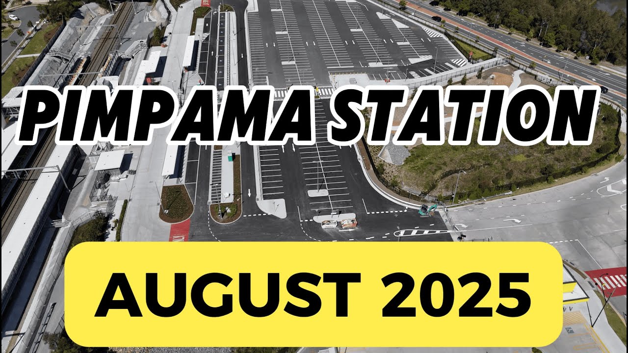 Pimpama Station - August 2025 - Drone 4K - YouTube