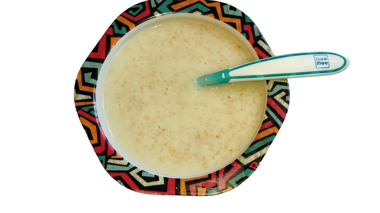 how to make daliya for 1 year old baby - YouTube