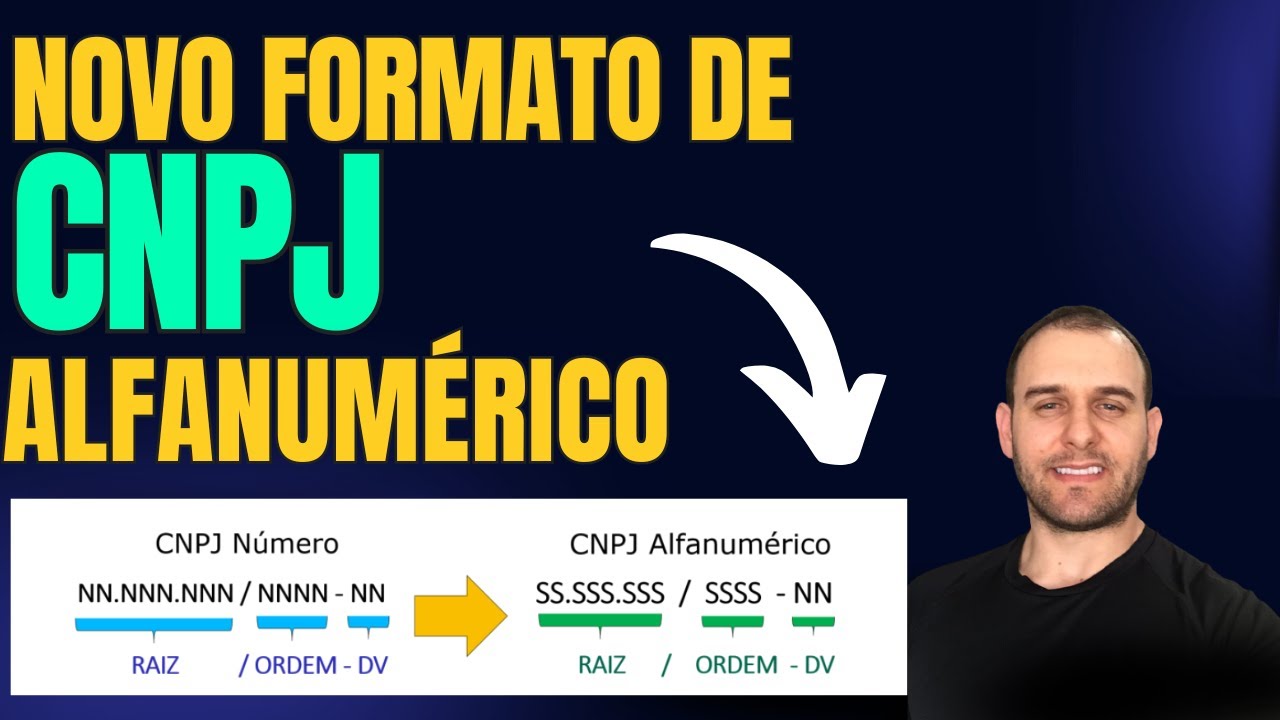 MUDANÇA NA NUMERAÇÃO DO CNPJ DE NUMÉRICO PARA ALFANUMÉRICO - YouTube