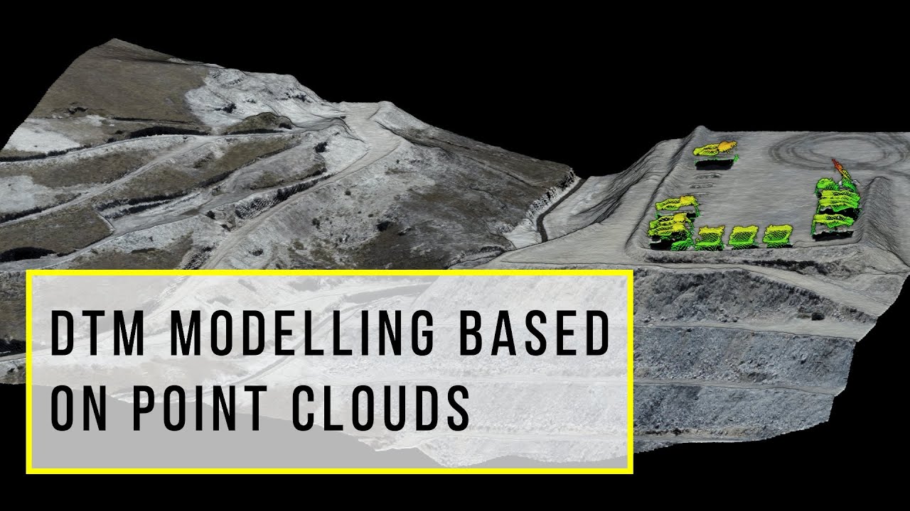 Digital Terrain Model (DTM) creation - YouTube