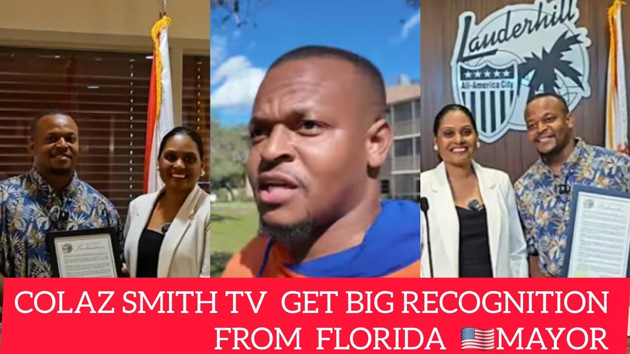 COLAZ SMITH TV CREATING HISTORY IN AMERICA 🇺🇸LOOK WHAT THE MAYOR OF ...