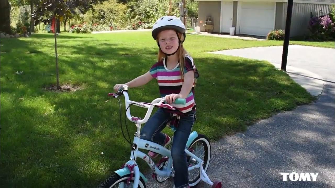 John Deere 16 Inch Bluebird Bicycle - YouTube