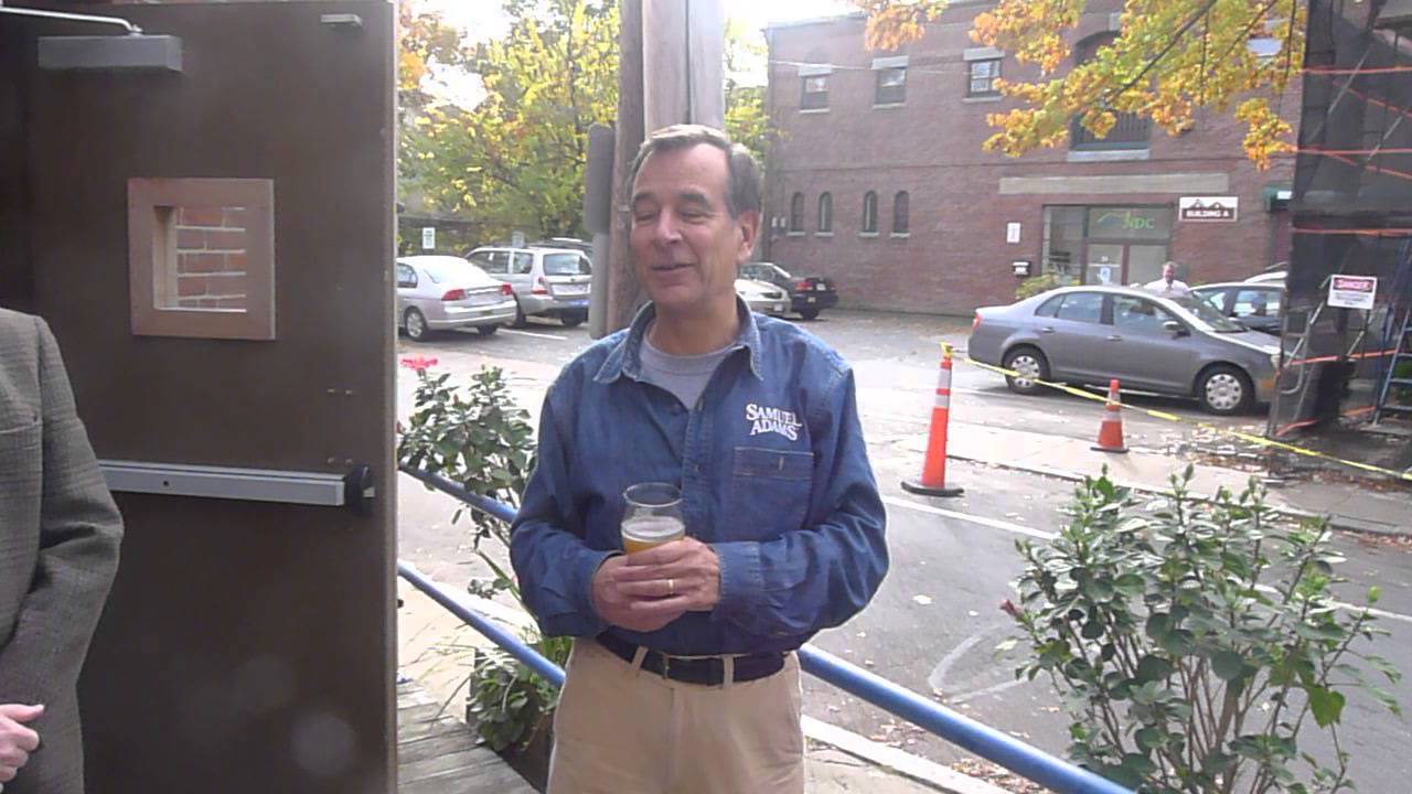 Jim Koch talks about the history of Samuel Adam's Boston Brewery - YouTube