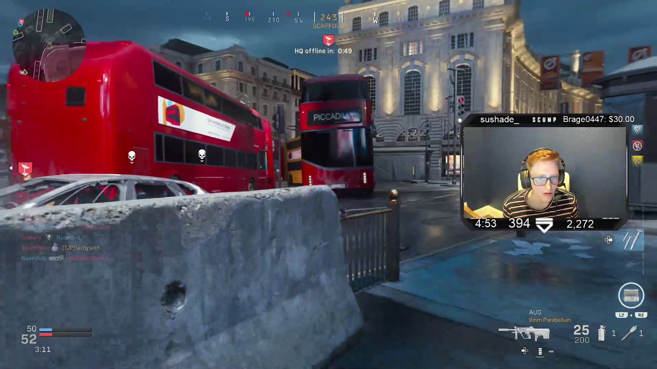 Scump Drops 50 His Second Game On Multiplayer (w/ Formal & Nade) - YouTube