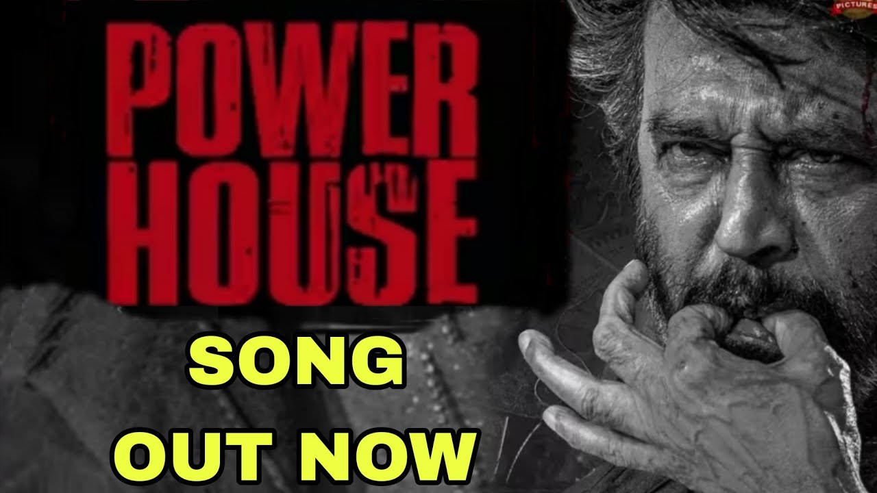 Powerhouse Song out Now | Coolie Movie Song | Power house, Rajnikant ...