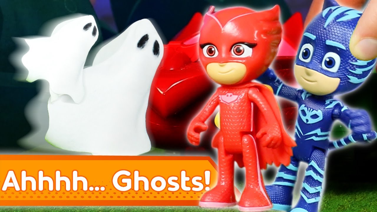 Halloween Ghosts... Owlette Help! | Play with PJ Masks | PJ Masks Toys ...