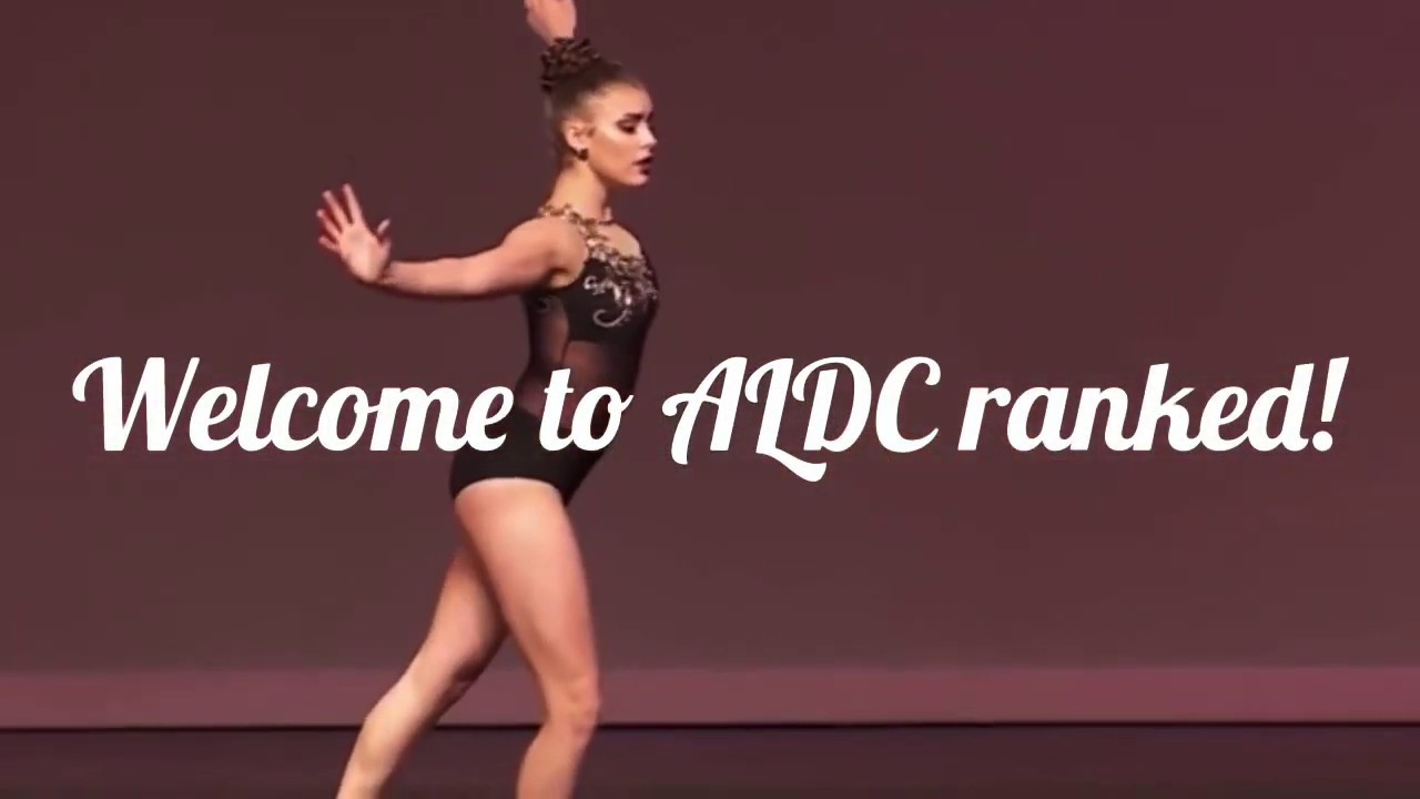 Aldc Dancers Ranked By Overall Solo Songs Youtube