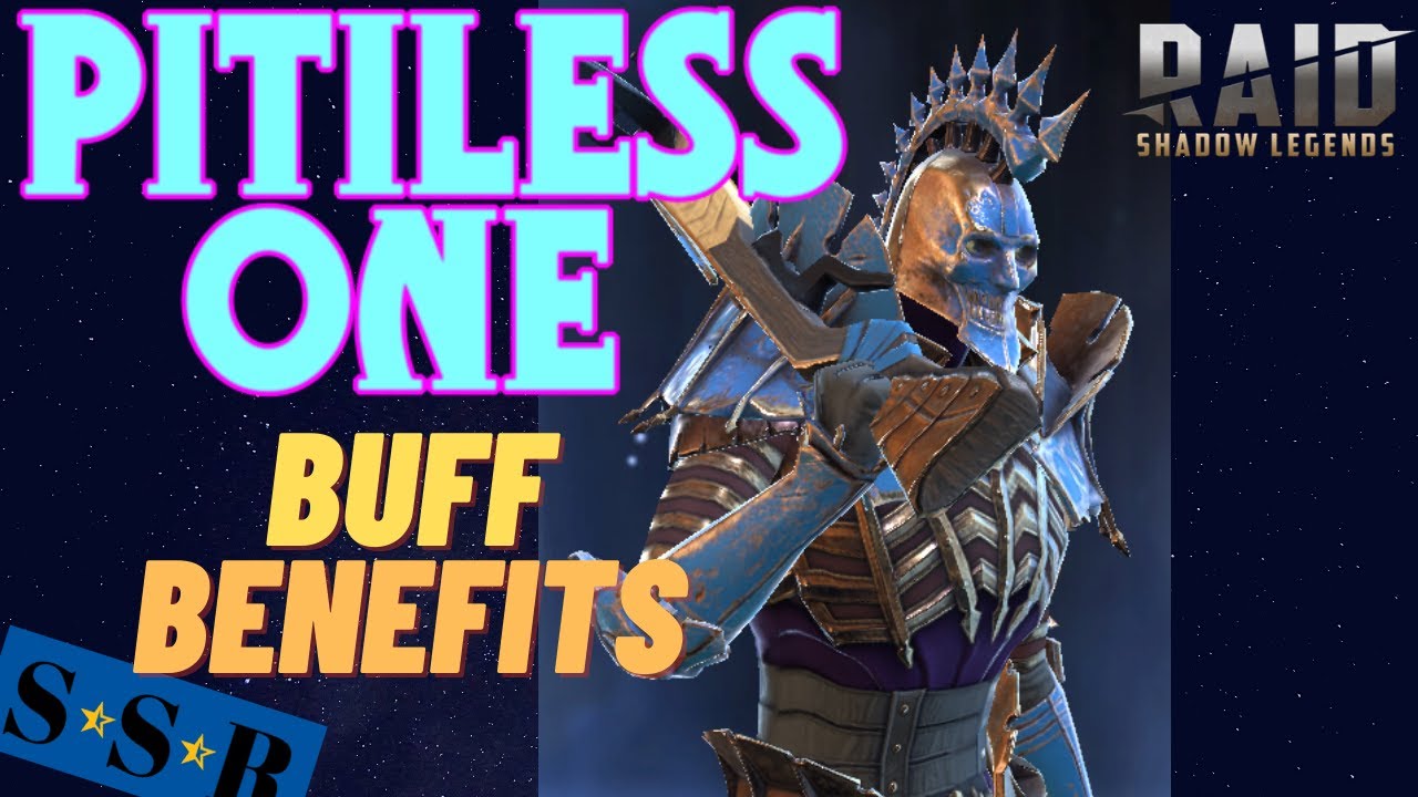 A *BUFFED Pitiless One in a *BUFFED Gear Set | Raid: Shadow Legends ...