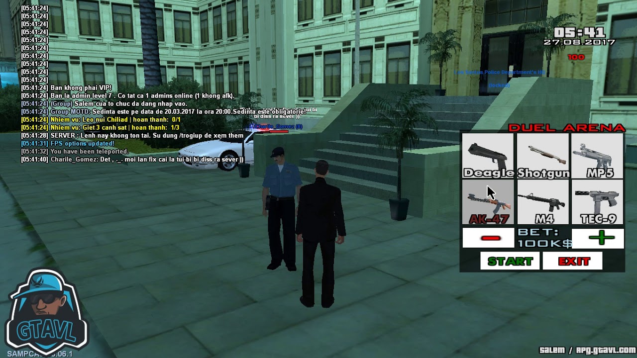 [SA:MP] Duel System | RPG.GTAVL.COM - YouTube