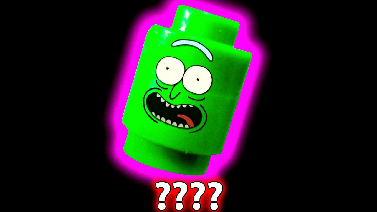 9 Rick And Morty LEGO RICK "I'm pickle Rick" Sound Variations in 30 ...