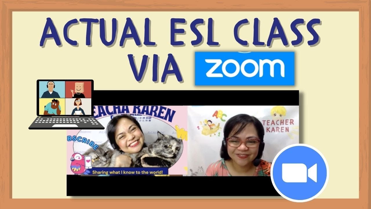 [SAMPLE CLASS] ESL Class through ZOOM | Teaching Taiwanese Students ...