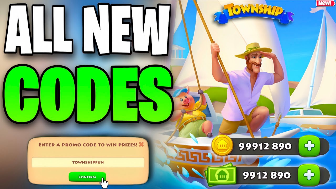 *NEW* ALL GIFT 🎁CODES WORKING TOWNSHIP PROMO CODES 2025 TOWNSHIP PROMO ...