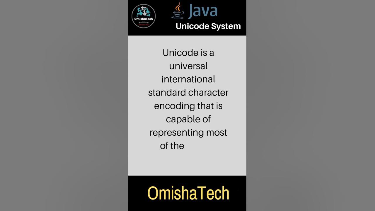 11 Java Is Unicode System In Hindi Shorts Rpscprogrammer Programmer Javalanguage Youtube