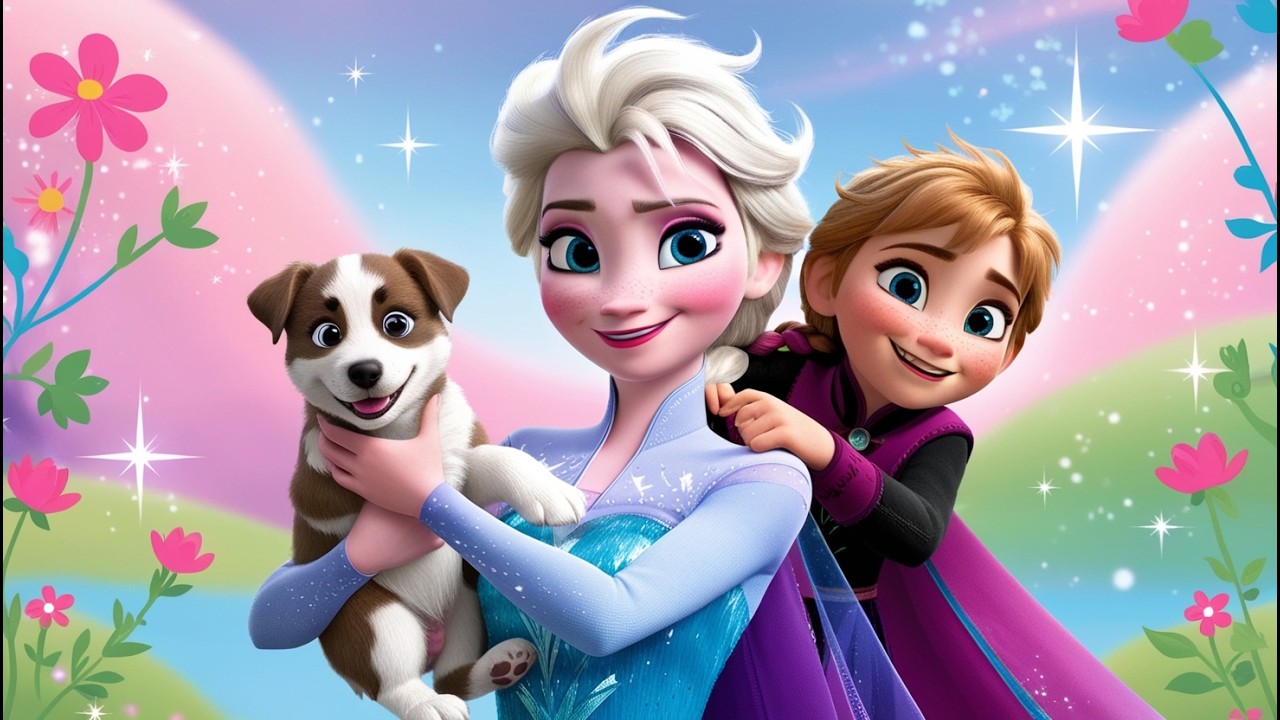 Elsa’s Puppy Baby Adventure 🐶 ️ | Halon Elsa - Disney Princess Music ...