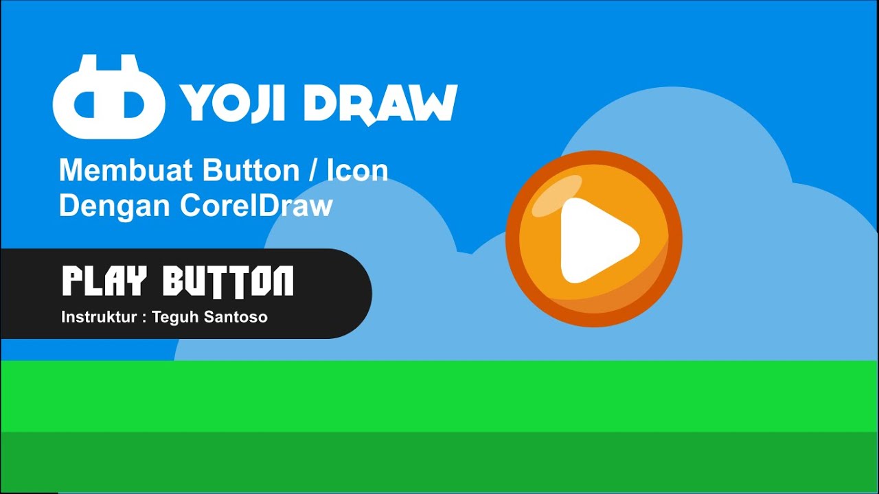 Membuat Tombol / button Game dengan CorelDraw - YouTube