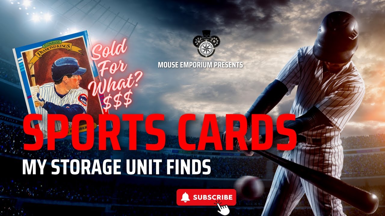 Ryan Sandberg Sold for What? My Storage Unit Sport Cards Finds - YouTube