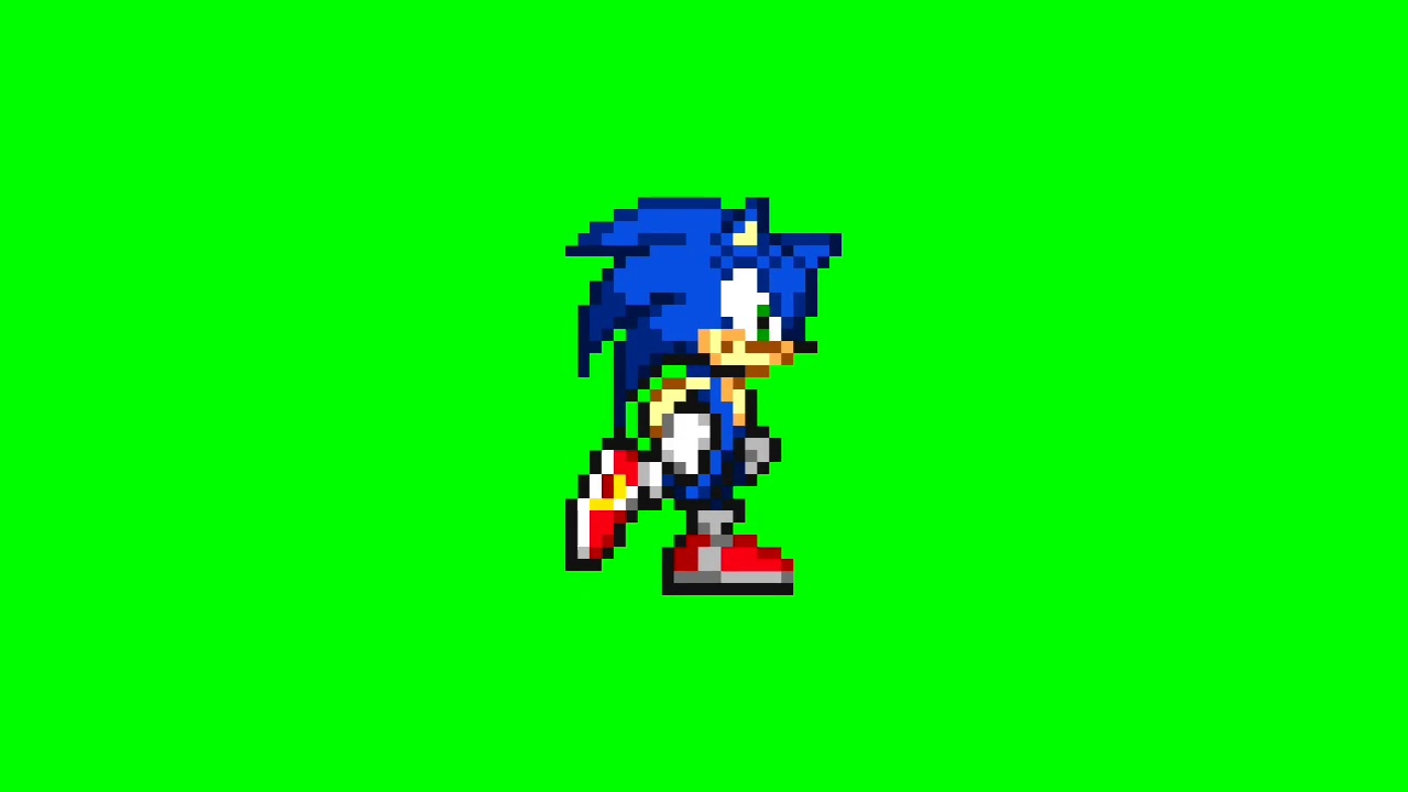 Sonic Em Green Screen - YouTube