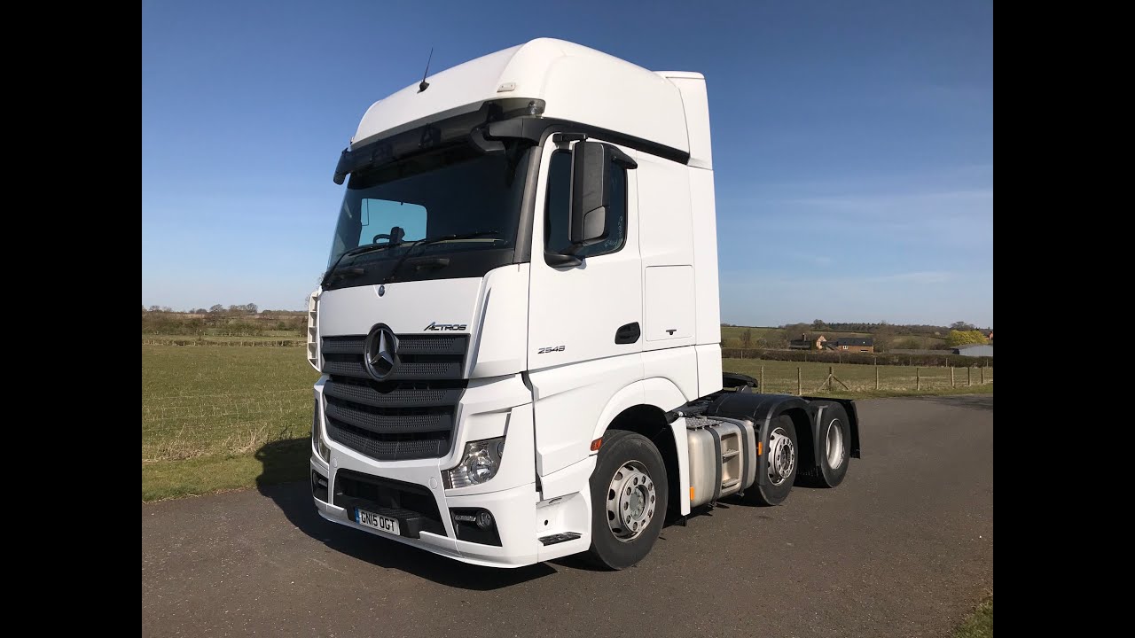 2015 (15) MERCEDES ACTROS 2548 GIGASPACE - 437,131KMS - YouTube