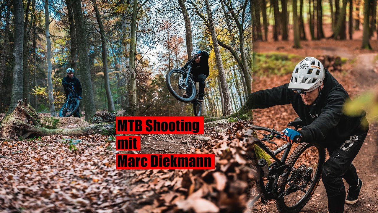MTB Foto Shooting mit Marc Diekmann - YouTube
