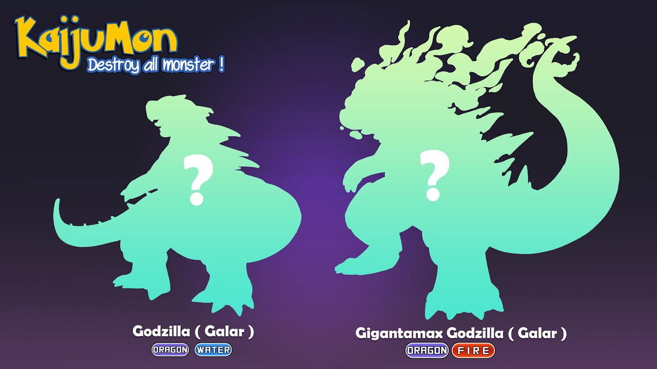 Godzilla Looking Pokemon