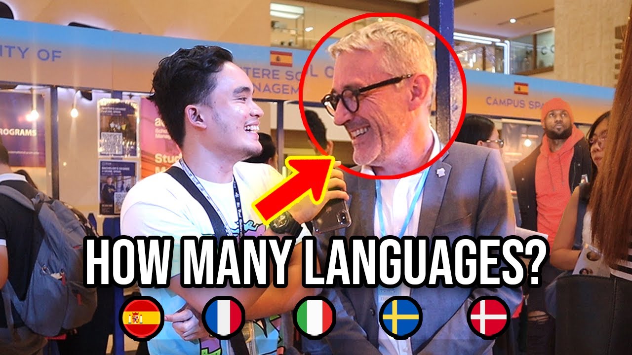 Filipino Shocks Foreigners in their Native Language! Crazy Reactions ...
