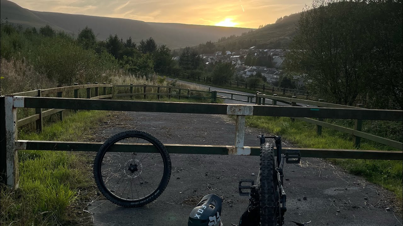 treorchy mtb trails #mtb #nsbikes #mountainbiketrails #gopro # ...